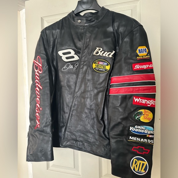 Nascar | Jackets & Coats | Nascar Leather Jacket | Poshmark